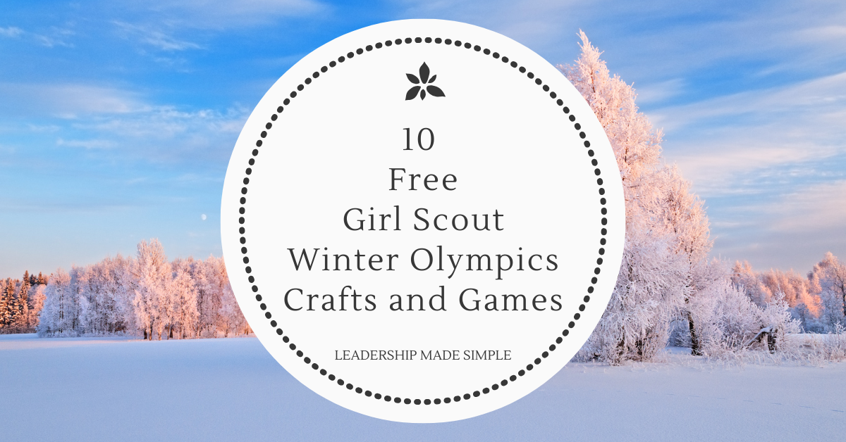 10 Free Girl Scout Olympics Winter Sports Activities – Troop Leader
